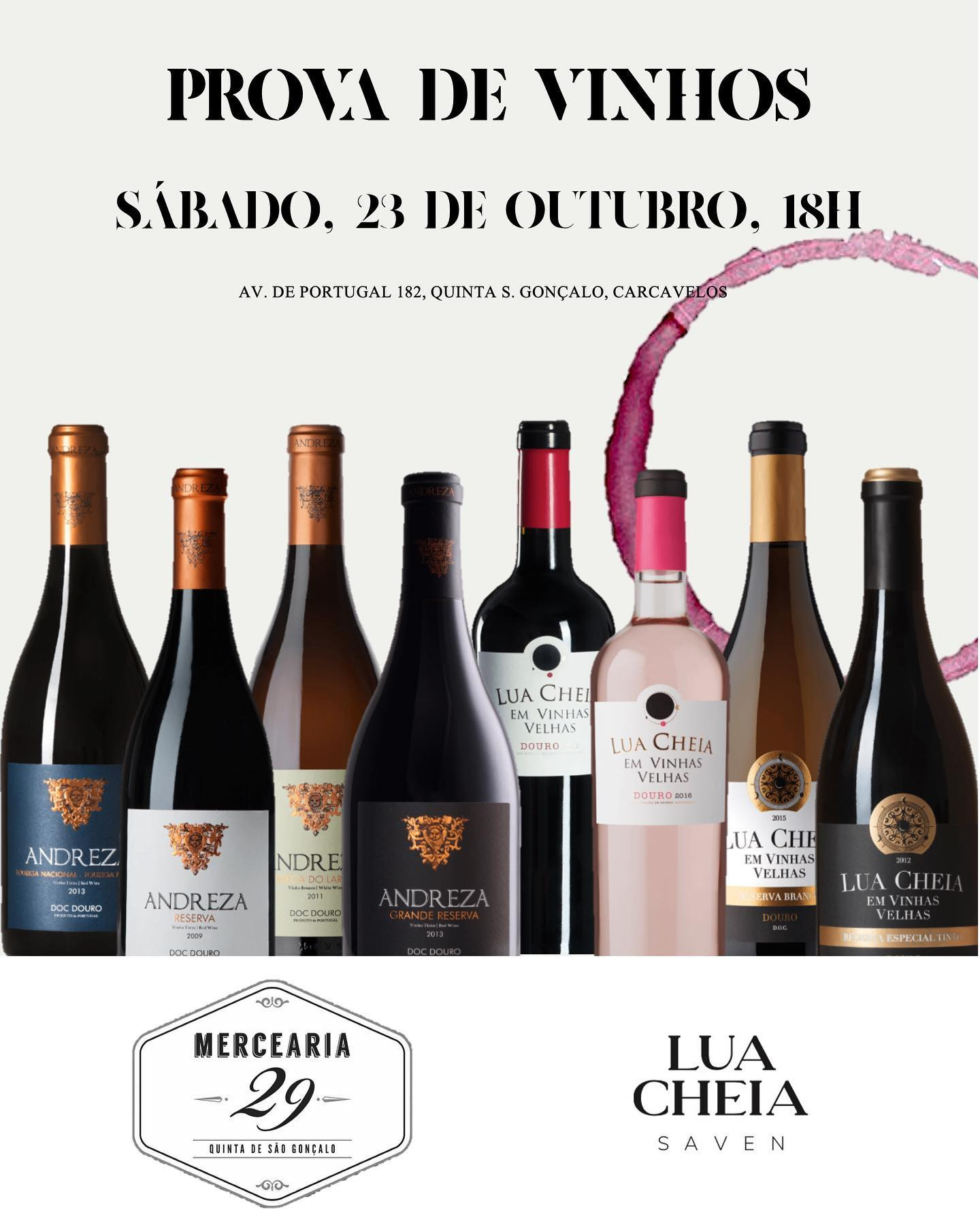 Prova de Vinhos Andreza / Lua Cheia em Vinhas Velhas | Viva o Vinho