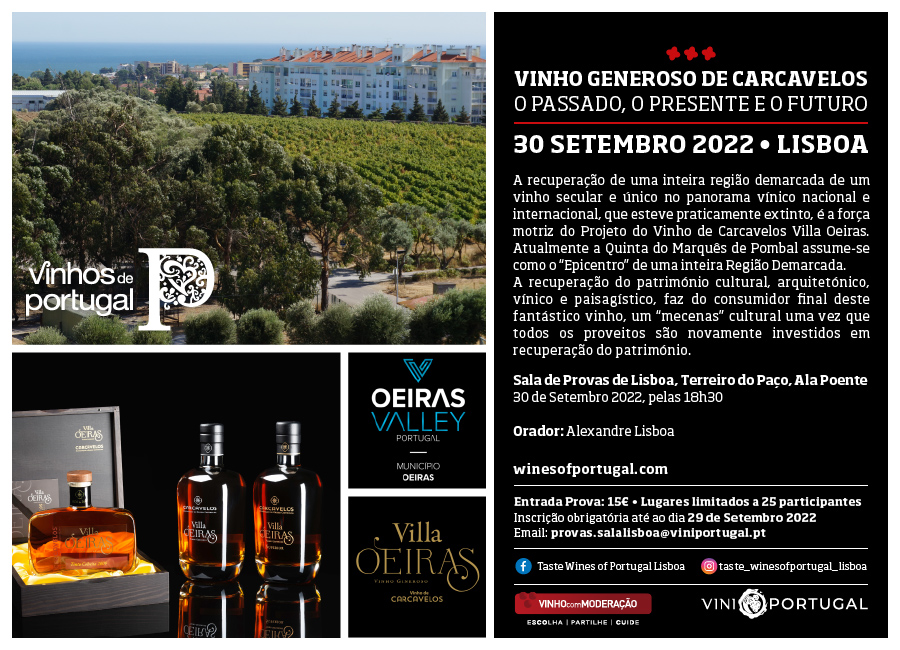 Prova Vinho Generoso de Carcavelos | Viva o Vinho